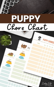 Puppy Chore Chart | Free Homeschool Deals