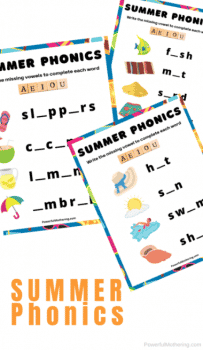 Summer Phonics Sheets | Free Homeschool Deals