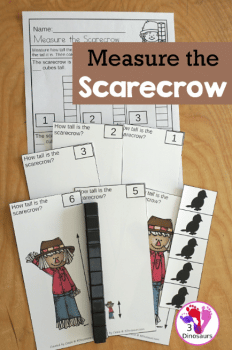 Measure Scarecrow Printable | Free Homeschool Deals