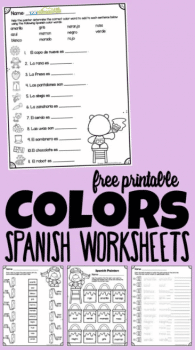 Learning Spanish Colors | Free Homeschool Deals