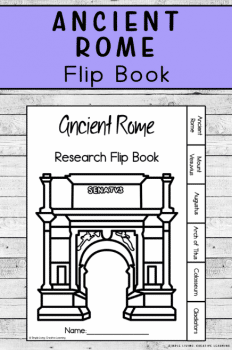 Ancient Rome Flip Book | Free Homeschool Deals