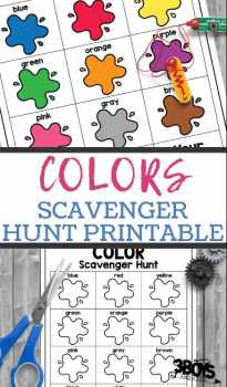 Color Scavenger Hunt | Free Homeschool Deals