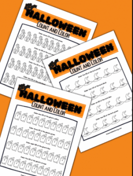 Halloween Count and Color | Free Homeschool Deals