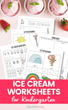 Ice Cream Activity Worksheets | Free Homeschool Deals