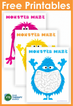 Monster Mazes | Free Homeschool Deals