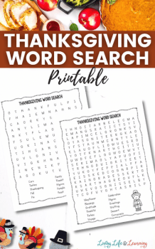 Thanksgiving Word Search | Free Homeschool Deals
