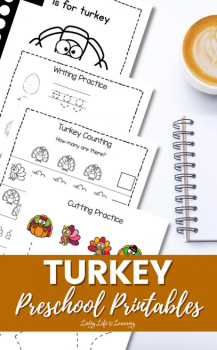 Turkey Preschool Printables | Free Homeschool Deals