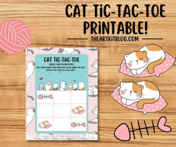 Cat Tic Tac Toe | Free Homeschool Deals