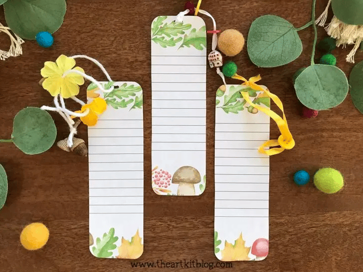 Fall Bookmarks Free Homeschool Deals