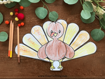 Gratitude Turkey Activity | Free Homeschool Deals