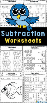 Subtraction Practice Worksheets | Free Homeschool Deals