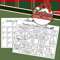 Coloring Christmas Countdown | Free Homeschool Deals