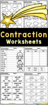 Contraction Learning Worksheets | Free Homeschool Deals