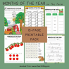 Months of the Year Farm Pages | Free Homeschool Deals
