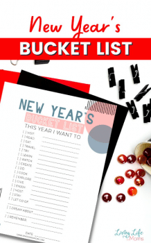 New Year's Bucket List | Free Homeschool Deals