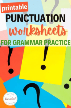 Punctuation Grammar Worksheets | Free Homeschool Deals