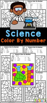 Science Color by Number | Free Homeschool Deals