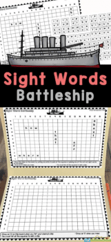 Sight Word Battleship | Free Homeschool Deals