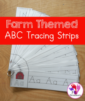 Farm ABC Strips | Free Homeschool Deals