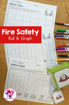 Fire Safety Roll and Trace | Free Homeschool Deals