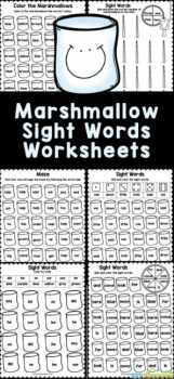 Marshmallow Sight Words | Free Homeschool Deals