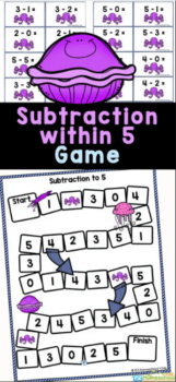 Under the Sea Subtraction Game | Free Homeschool Deals