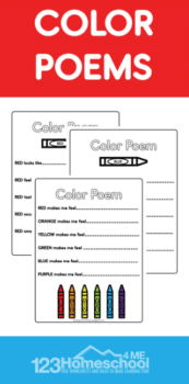 Color Poems for Kids | Free Homeschool Deals