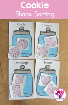 Cookie Shape Sorting | Free Homeschool Deals