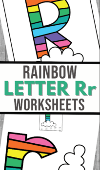 Letter R for Rainbow Worksheets | Free Homeschool Deals