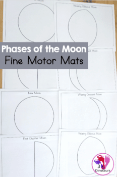 Phases of the Moon Mats | Free Homeschool Deals