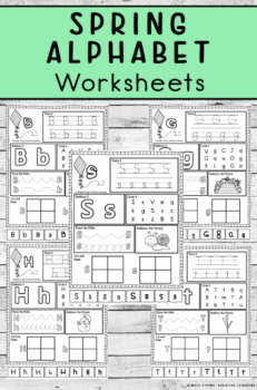 Spring Alphabet Worksheets | Free Homeschool Deals