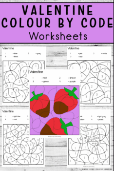 Valentine's Color by Code | Free Homeschool Deals