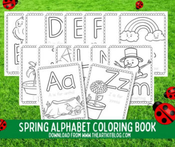 Spring Alphabet Coloring | Free Homeschool Deals