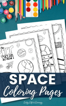 Outer Space Coloring Pages | Free Homeschool Deals
