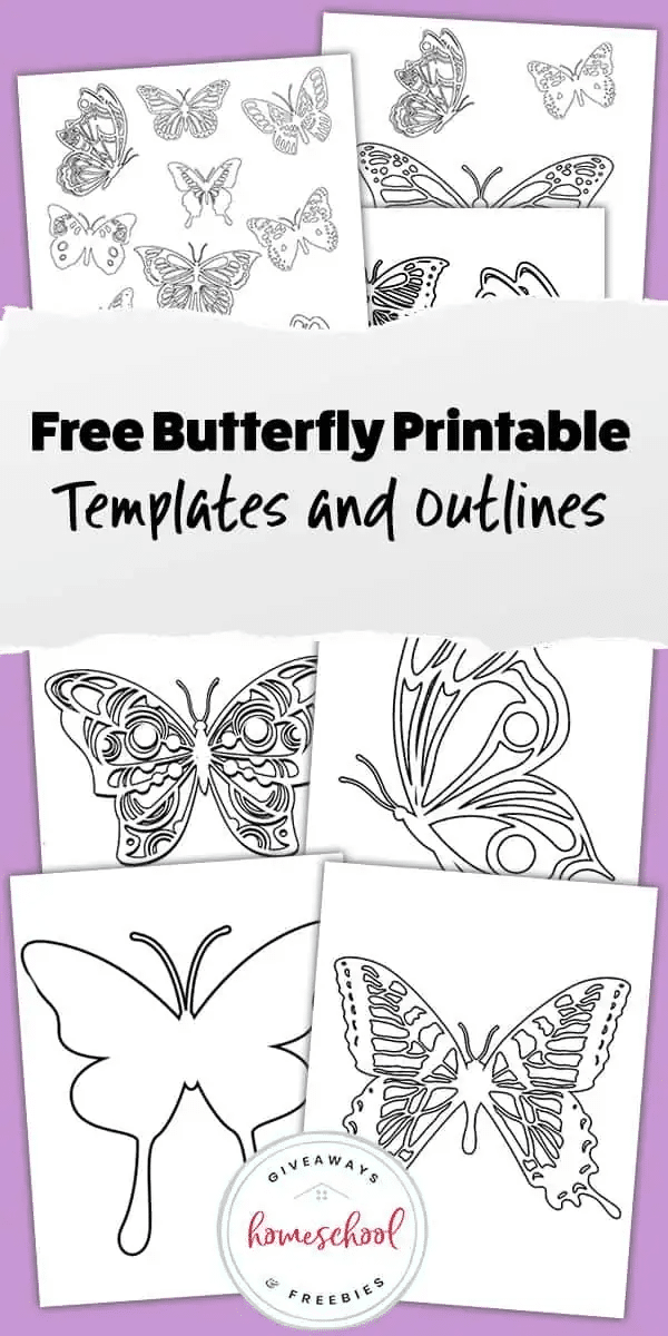 Butterfly Coloring Pages | Free Homeschool Deals