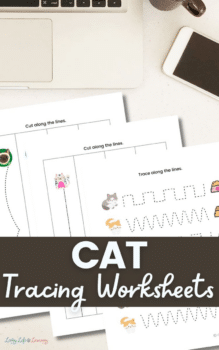 Cat-Themed Tracing Worksheets | Free Homeschool Deals