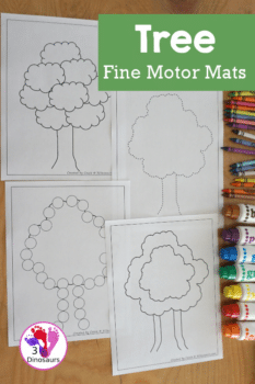Tree Fine Motor Worksheets | Free Homeschool Deals