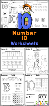 Number Ten Worksheets | Free Homeschool Deals