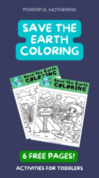Save the Earth Coloring Pages | Free Homeschool Deals