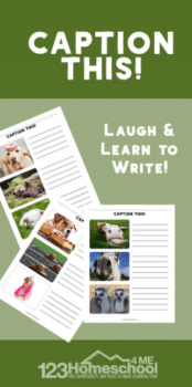 Caption This Creative Writing | Free Homeschool Deals