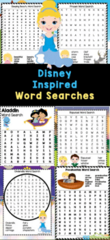 Disney Word Searches | Free Homeschool Deals