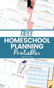 Homeschool Planning Printables | Free Homeschool Deals