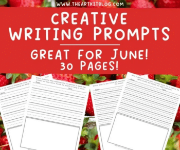 June Writing Prompt Pages | Free Homeschool Deals