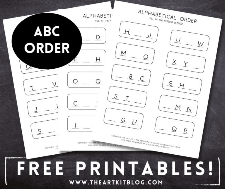 Alphabet Practice Worksheets | Free Homeschool Deals