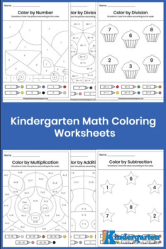 Kindergarten Math Coloring Pages | Free Homeschool Deals
