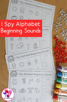 Letter Sounds I Spy | Free Homeschool Deals