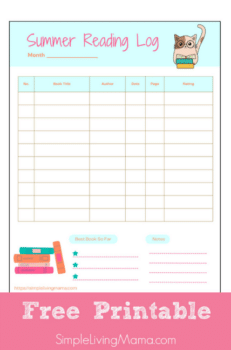 Summer Reading List | Free Homeschool Deals