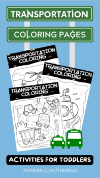 Transportation Coloring Page | Free Homeschool Deals