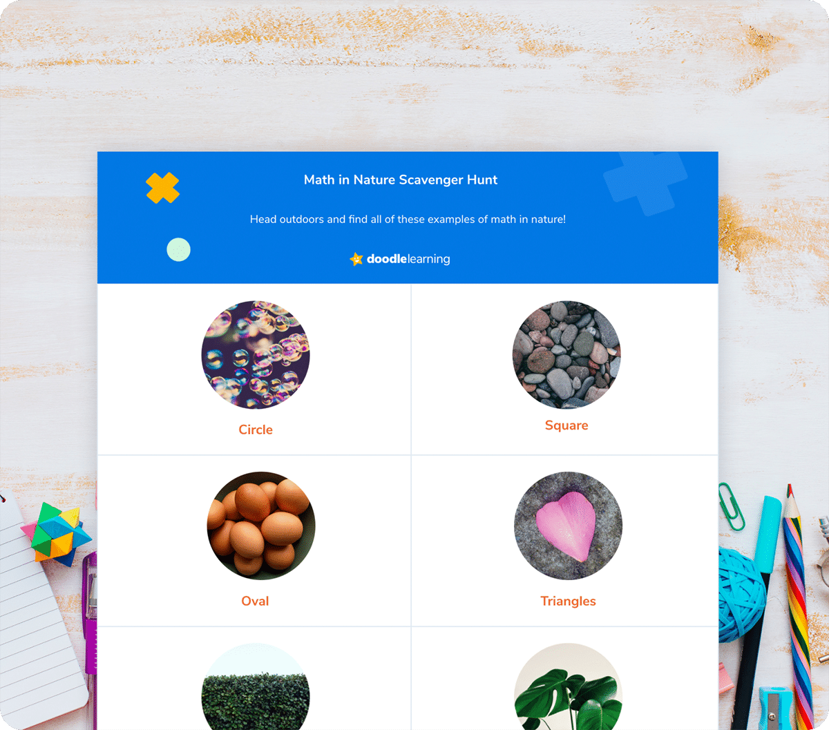 FREE Math in Nature Printables | Free Homeschool Deals