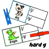 Hard and Soft G Clip Cards | Free Homeschool Deals